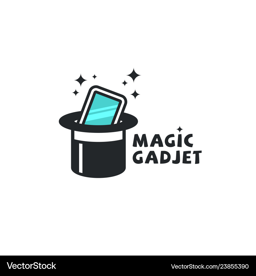 Magic gadget logo Royalty Free Vector Image - VectorStock