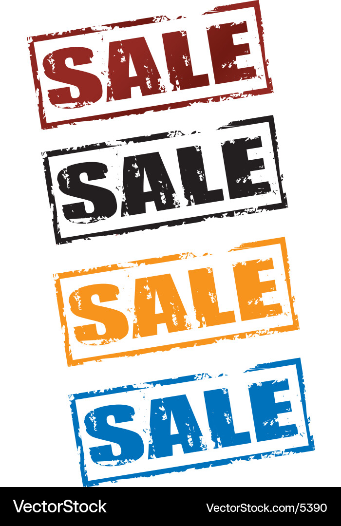 Sale label Royalty Free Vector Image - VectorStock