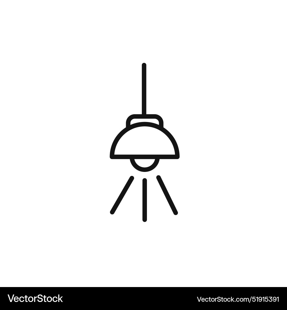 Ceiling spotlight icon set collection for web Vector Image