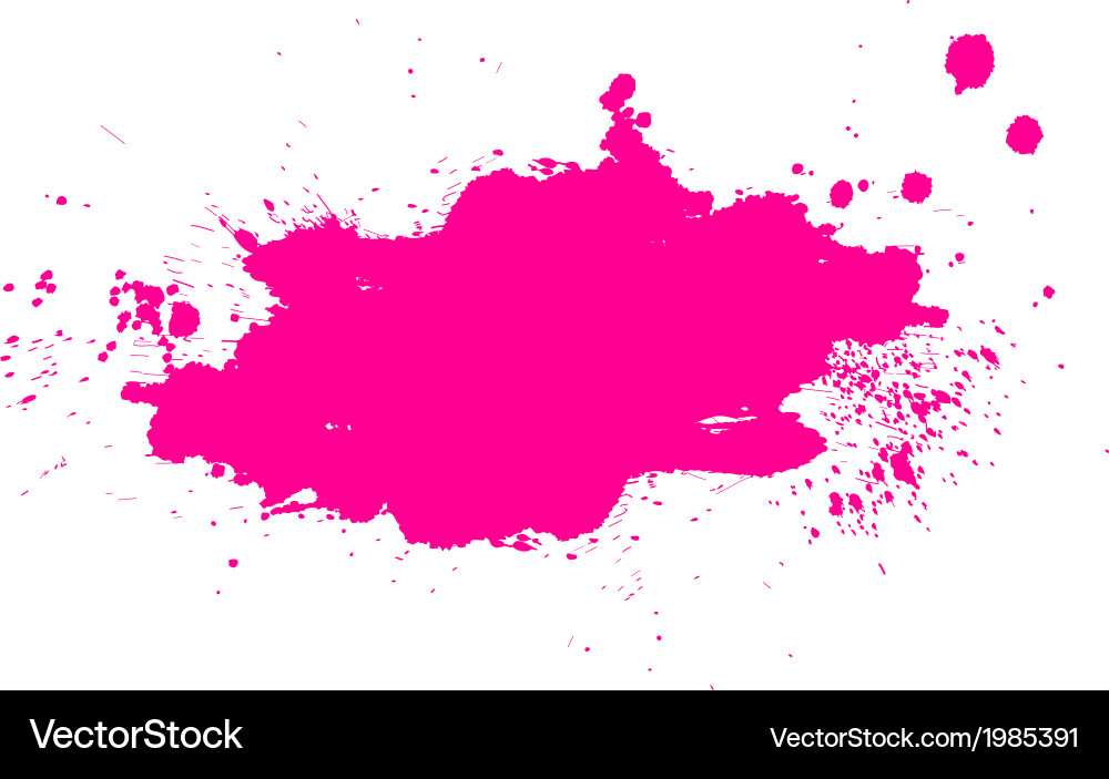 Vibrant Paint Splash Royalty Free Vector Image