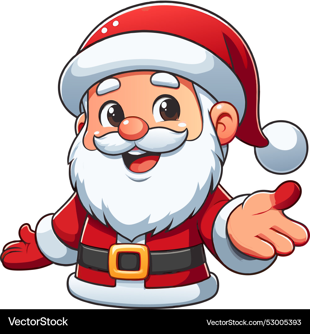 Santa claus clipart Royalty Free Vector Image - VectorStock