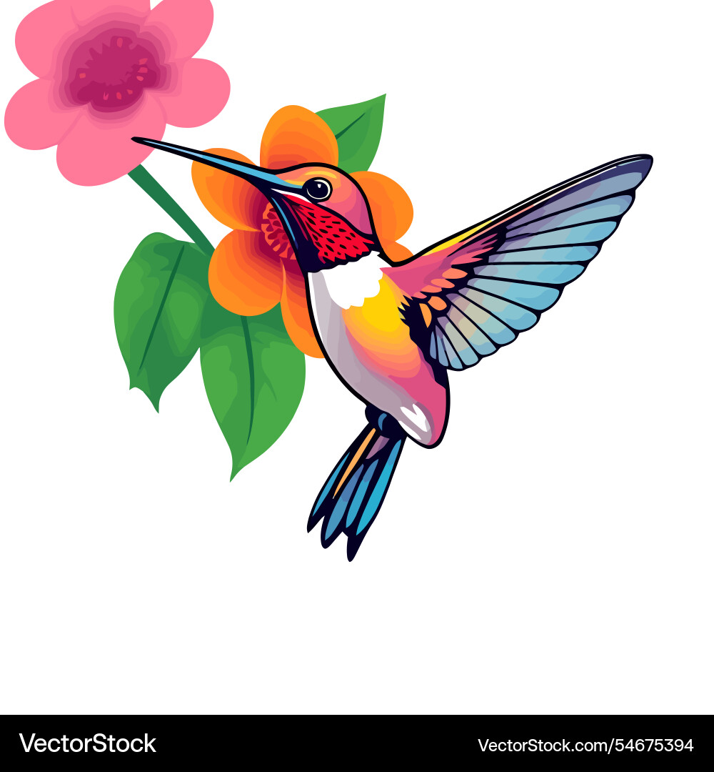 A humming Royalty Free Vector Image - VectorStock