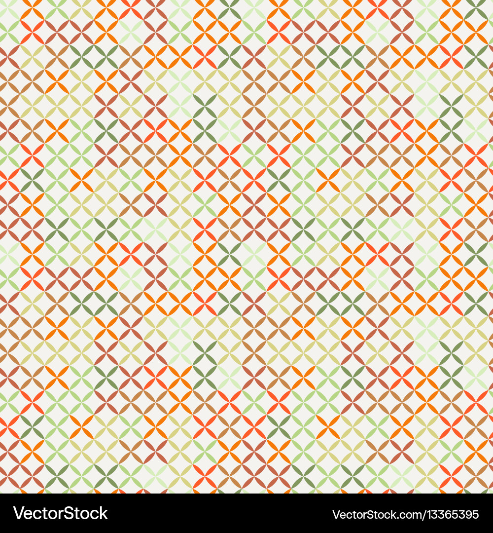 Cross stitch seamless pattern Royalty Free Vector Image