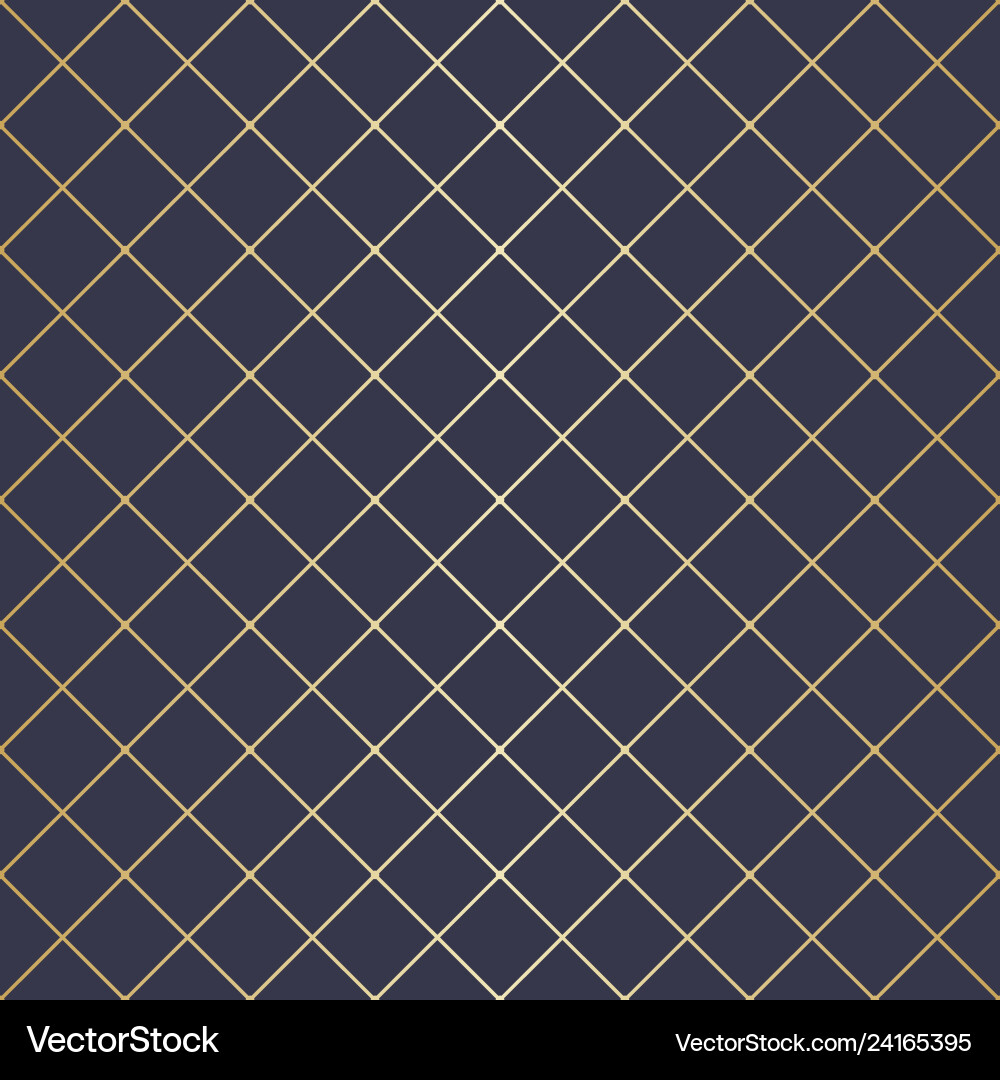 Seamless abstract golden geometric pattern Vector Image