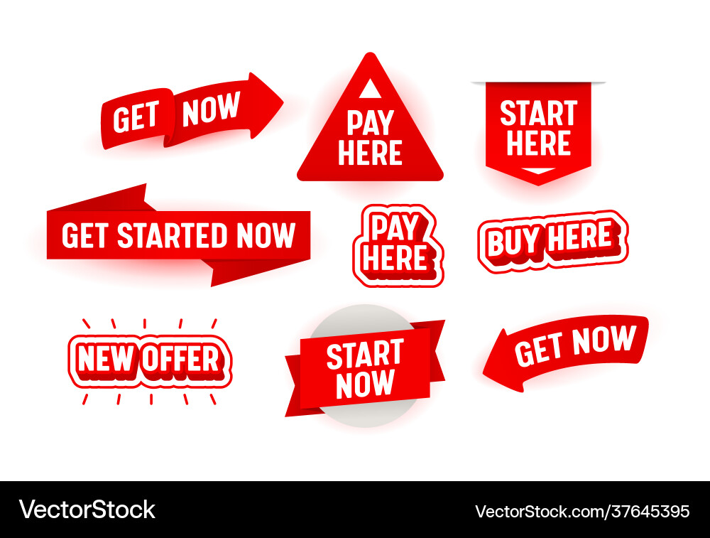 Cartoon Begin Button Vector Images (over 120)