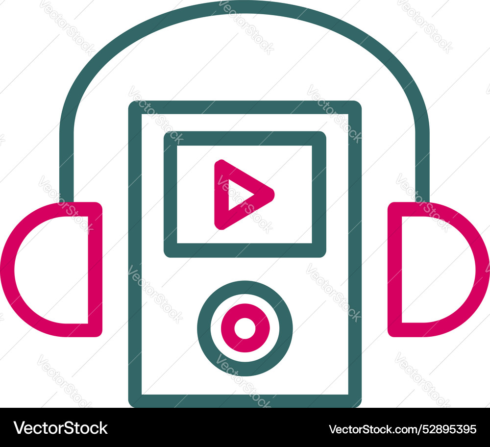 Walkman icon design Royalty Free Vector Image - VectorStock