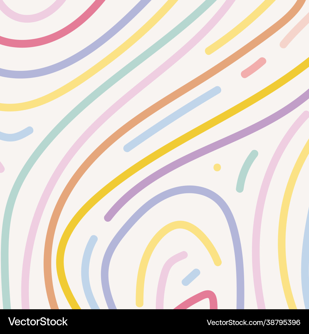 Pastel Line Pattern Background Royalty Free Vector Image