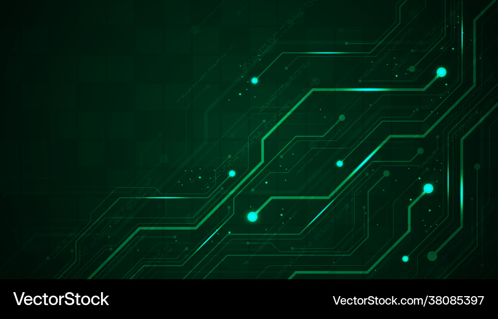 Design in concept electronic circuit boards Vector Image