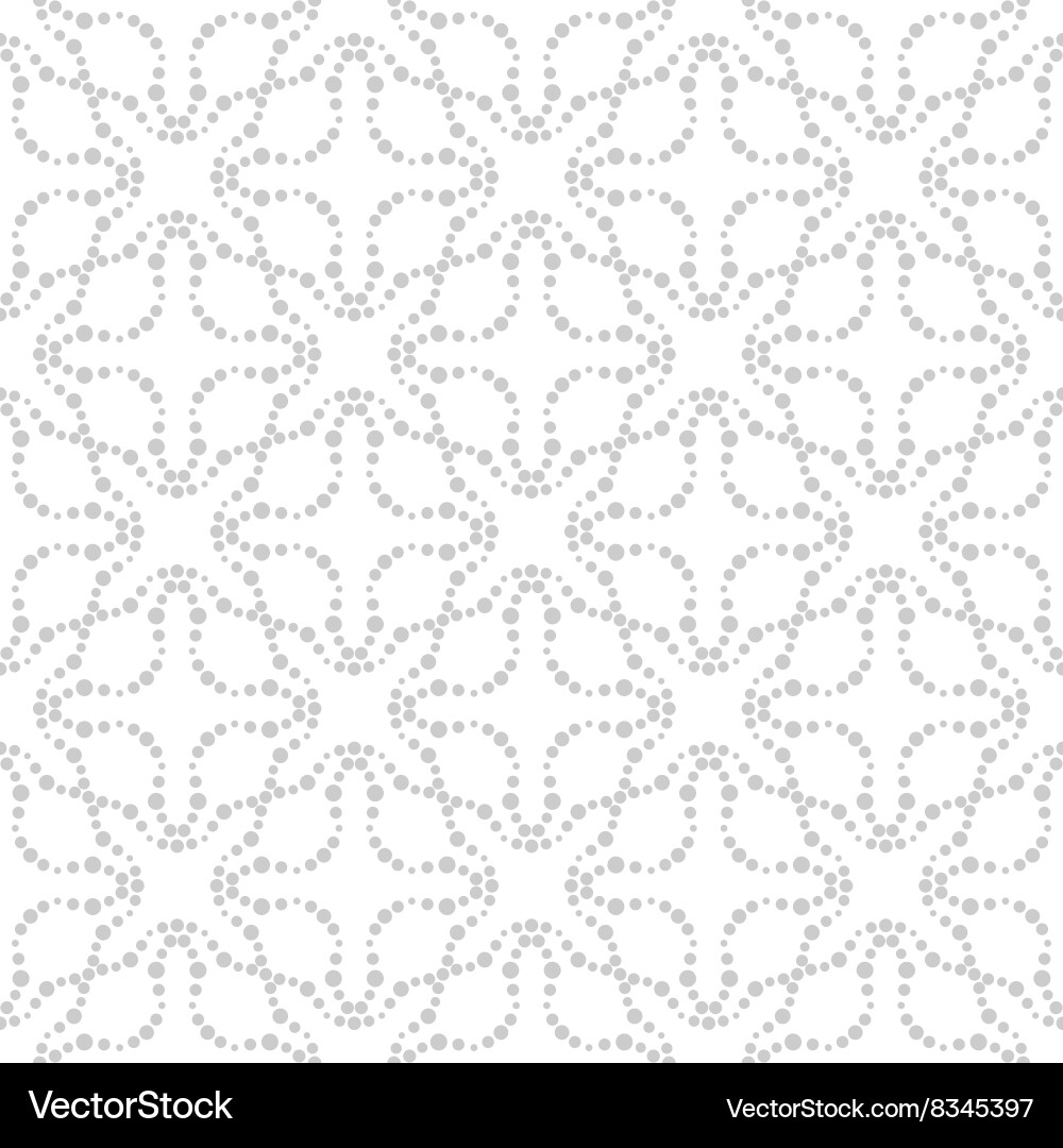 Dotted ornamental pattern - seamless Royalty Free Vector