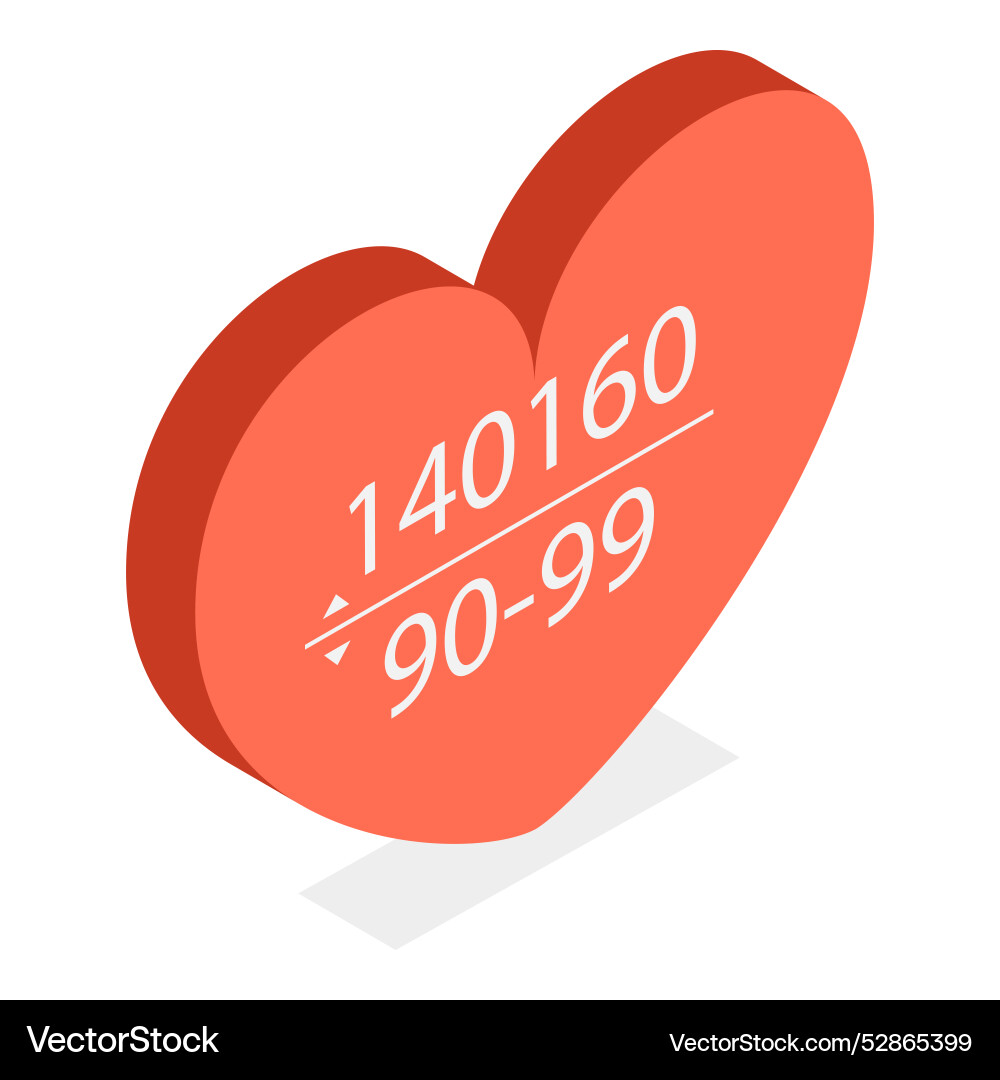 3d isometric flat of blood Royalty Free Vector Image