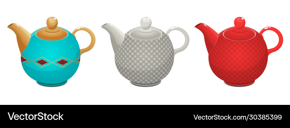 Tea kettle Royalty Free Vector Image - VectorStock