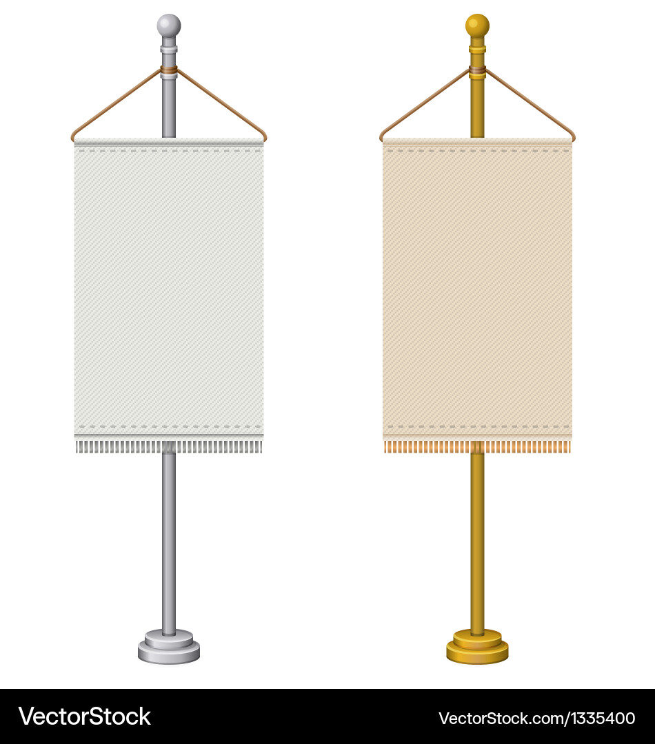 Flag stand Royalty Free Vector Image - VectorStock