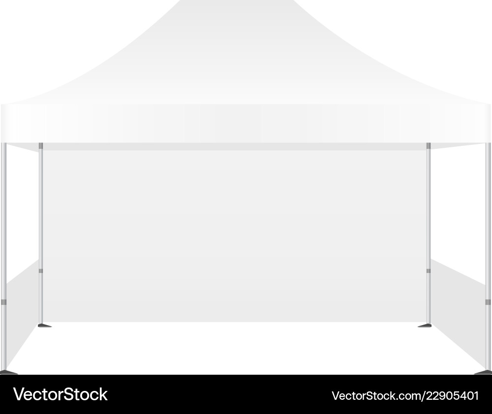 Outdoor canopy tent Royalty Free Vector Image - VectorStock