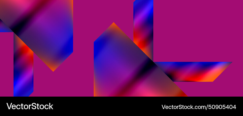 Concept of neon color fluid liquid gradients Vector Image