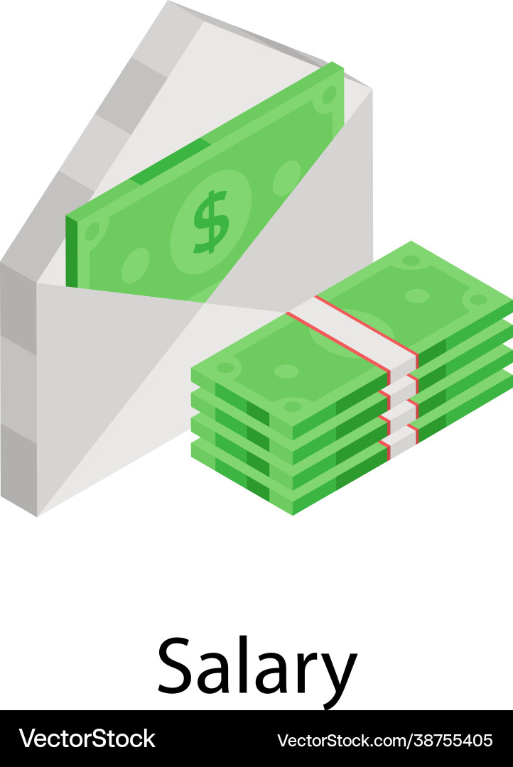 Salary Royalty Free Vector Image - VectorStock