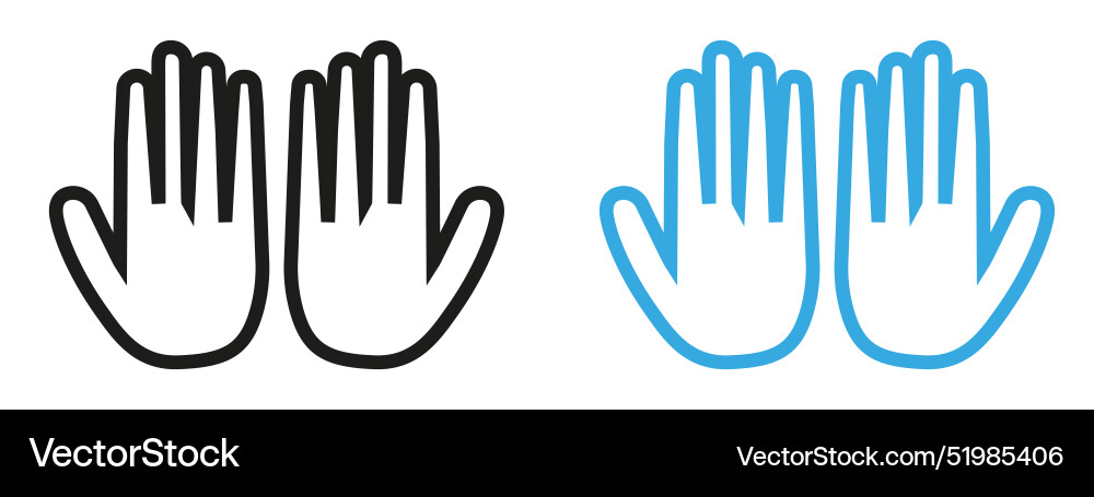 Prayer hands icon perfect for religious Royalty Free Vector