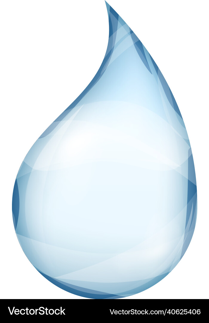 Blue Teardrop Logo