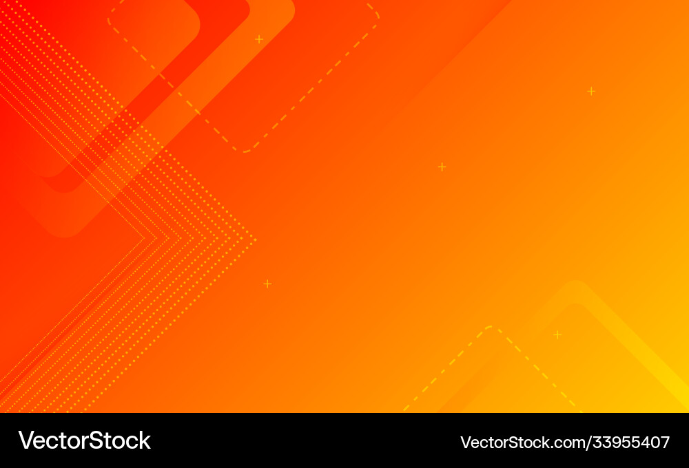 Dynamic orange background gradient abstract Vector Image