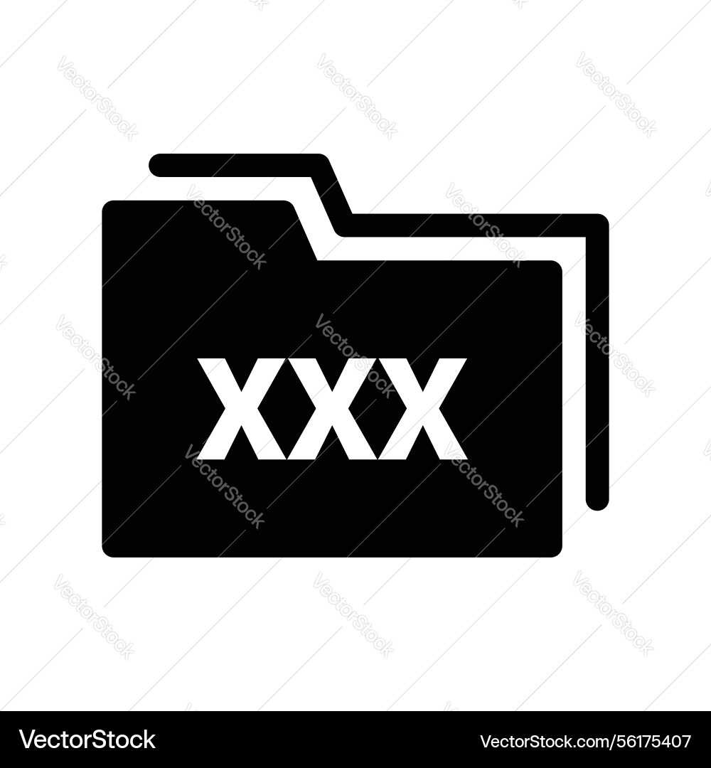 Folder icon marked with letters indicating Vector Image