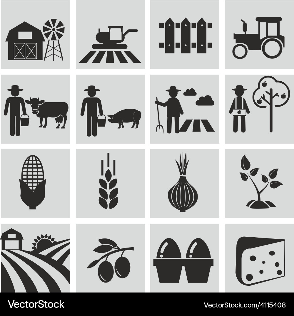 Farm Royalty Free Vector Image - VectorStock