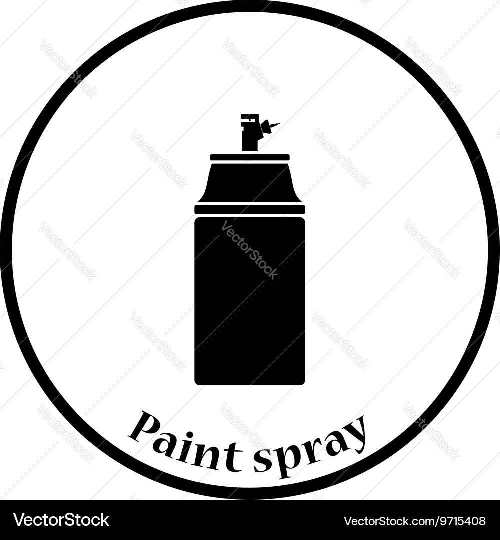 Paint spray icon Royalty Free Vector Image - VectorStock