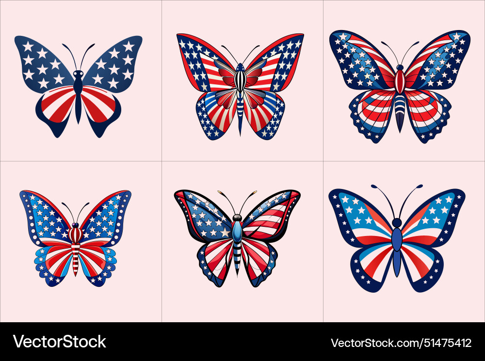 Print butterfly Royalty Free Vector Image - VectorStock