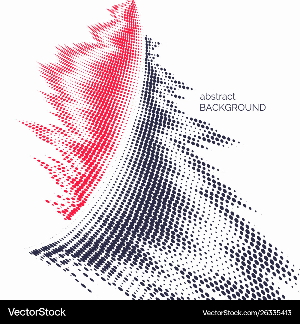 Abstract background with dynamic waves Royalty Free Vector