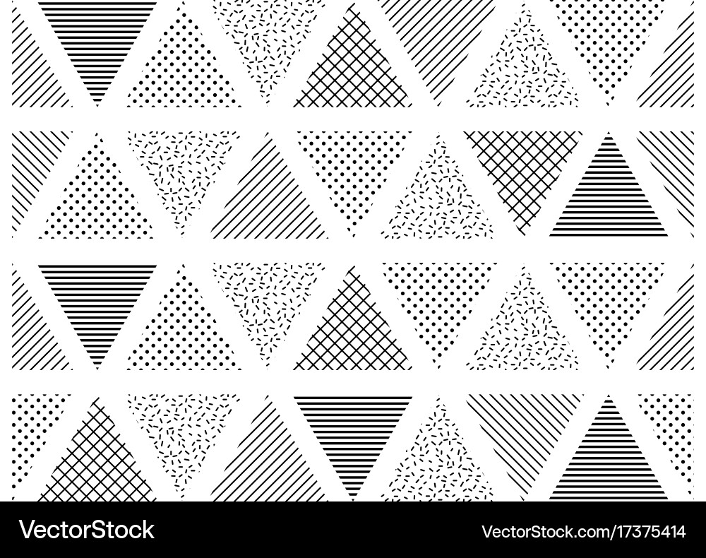 Seamless pattern abstract geometric Royalty Free Vector