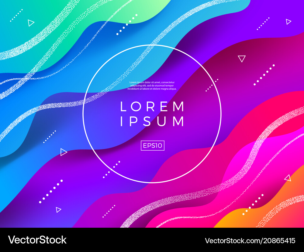 Fluid Abstract Background Royalty Free Vector Image