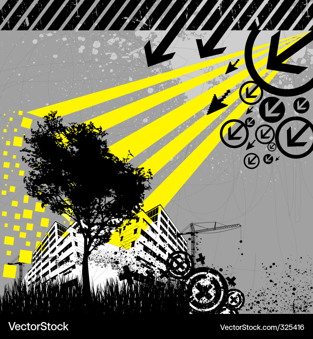 City Royalty Free Vector Image - VectorStock