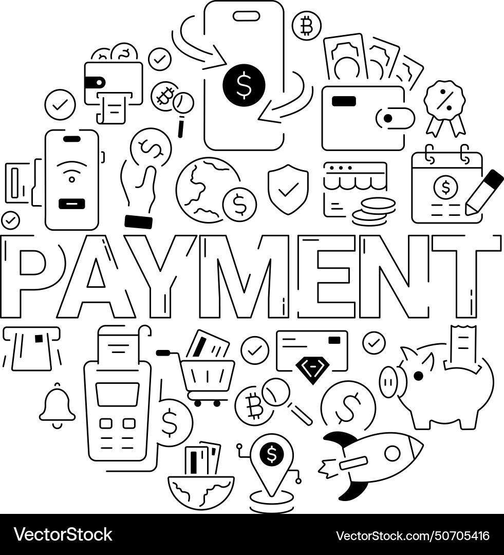 Payment Royalty Free Vector Image - VectorStock