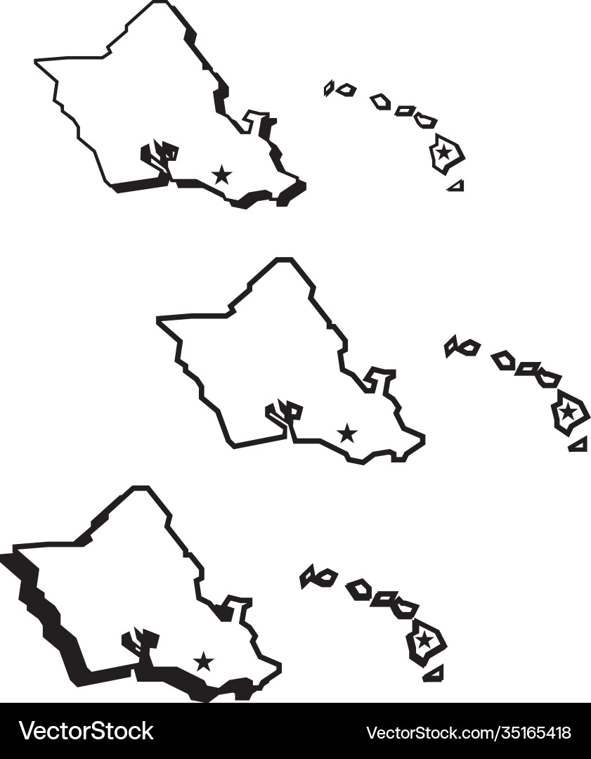 Hawaii Royalty Free Vector Image - VectorStock