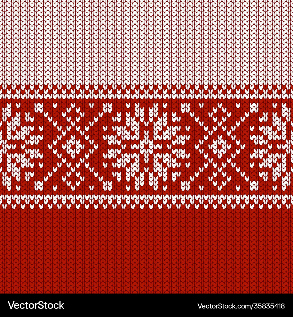 Norwegian native style sweater ornament Royalty Free Vector