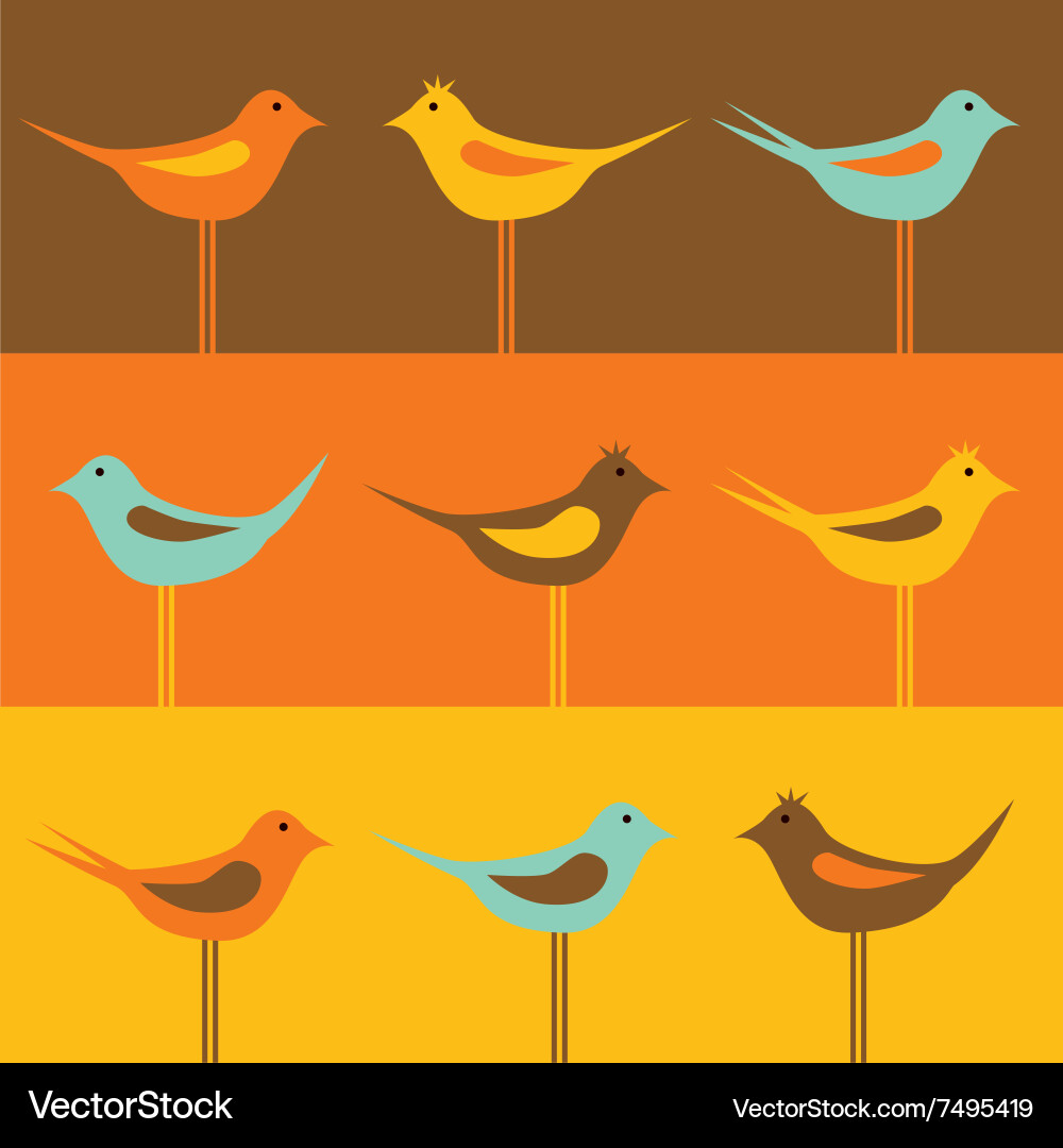 Birds Royalty Free Vector Image - VectorStock