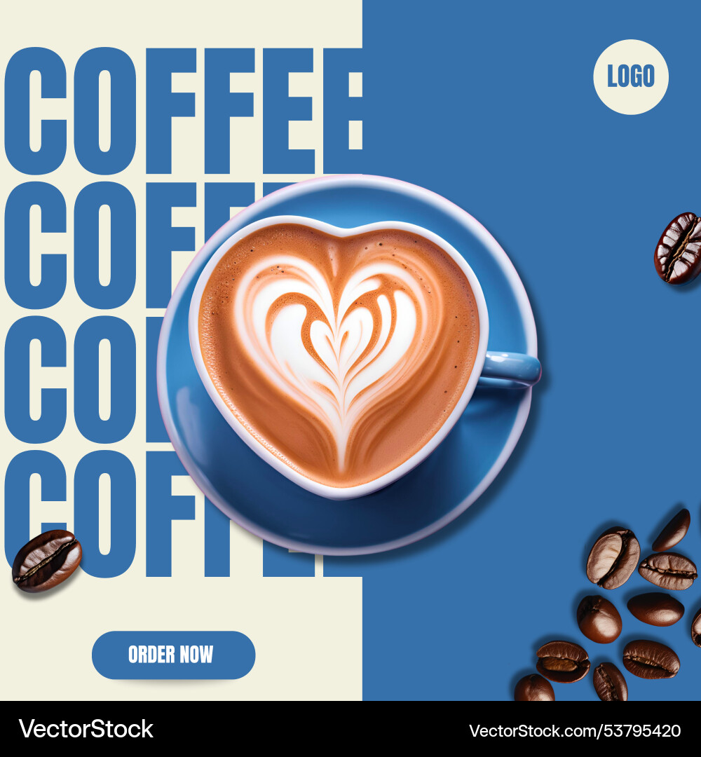 Heart shape coffee business introduction instagram