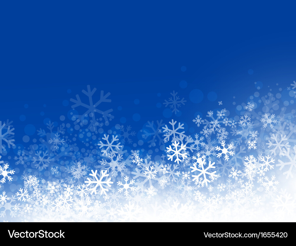 Snowflake background Royalty Free Vector Image