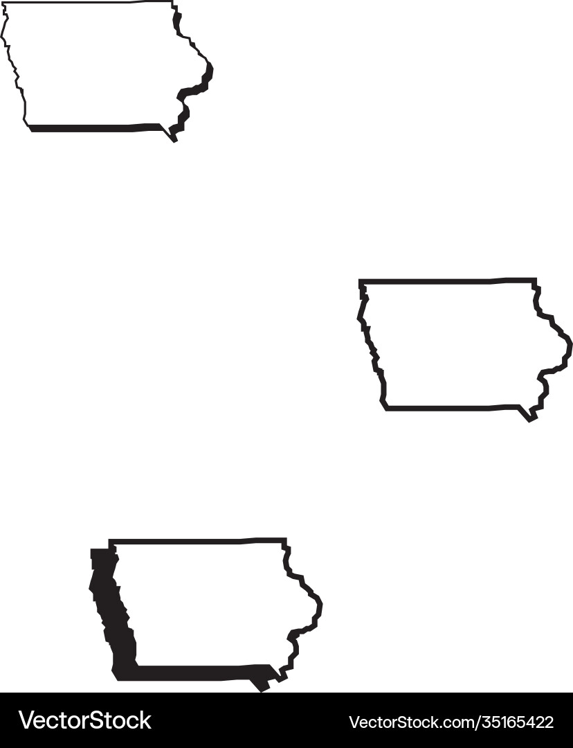 Iowa Royalty Free Vector Image - VectorStock