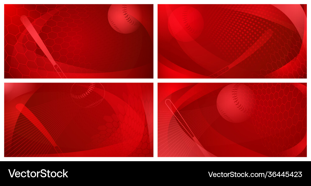 Abstract baseball backgrounds Royalty Free Vector Image