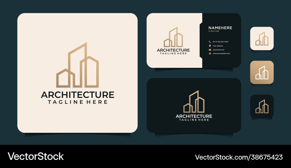 Build architecture property investment real Vector Image