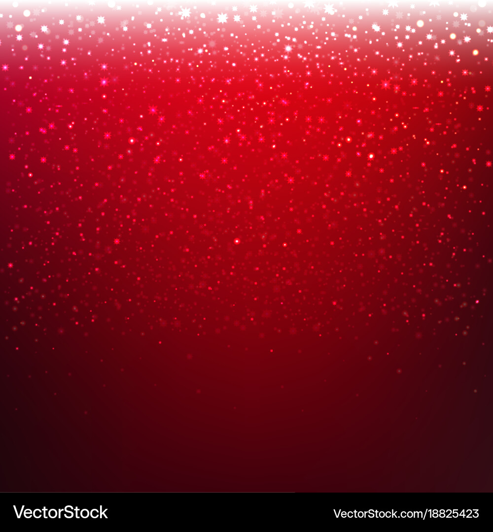 Red glitter background Royalty Free Vector Image