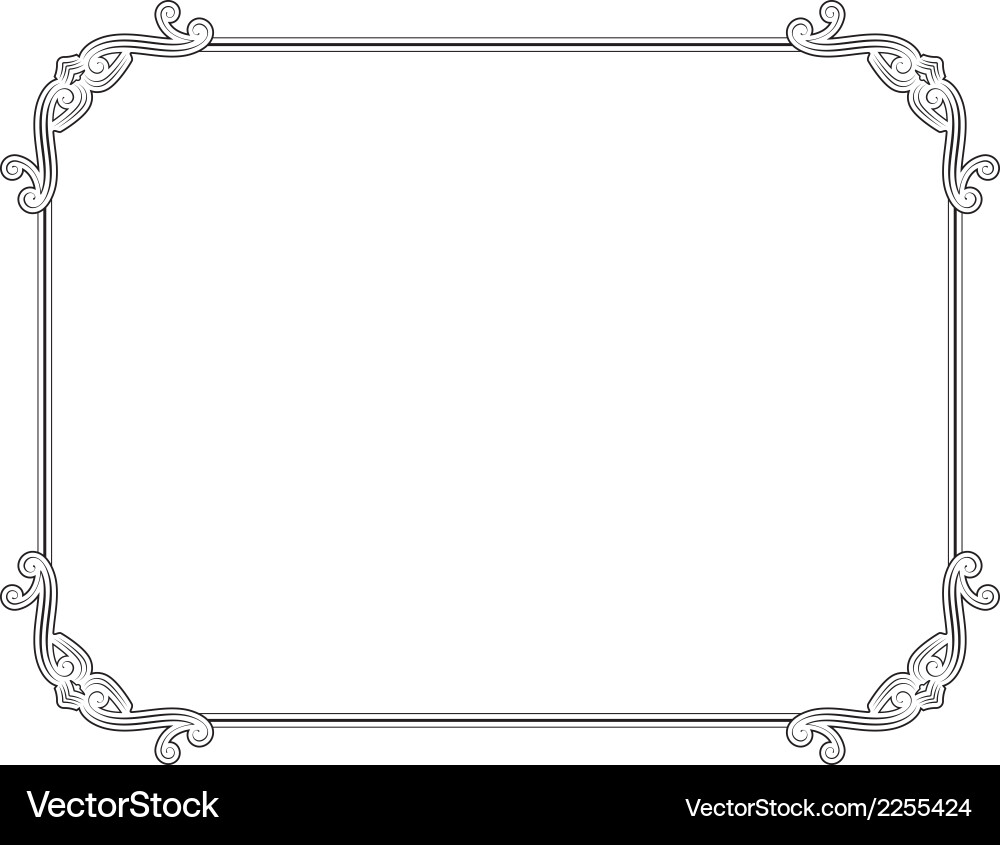 Frame Royalty Free Vector Image - VectorStock