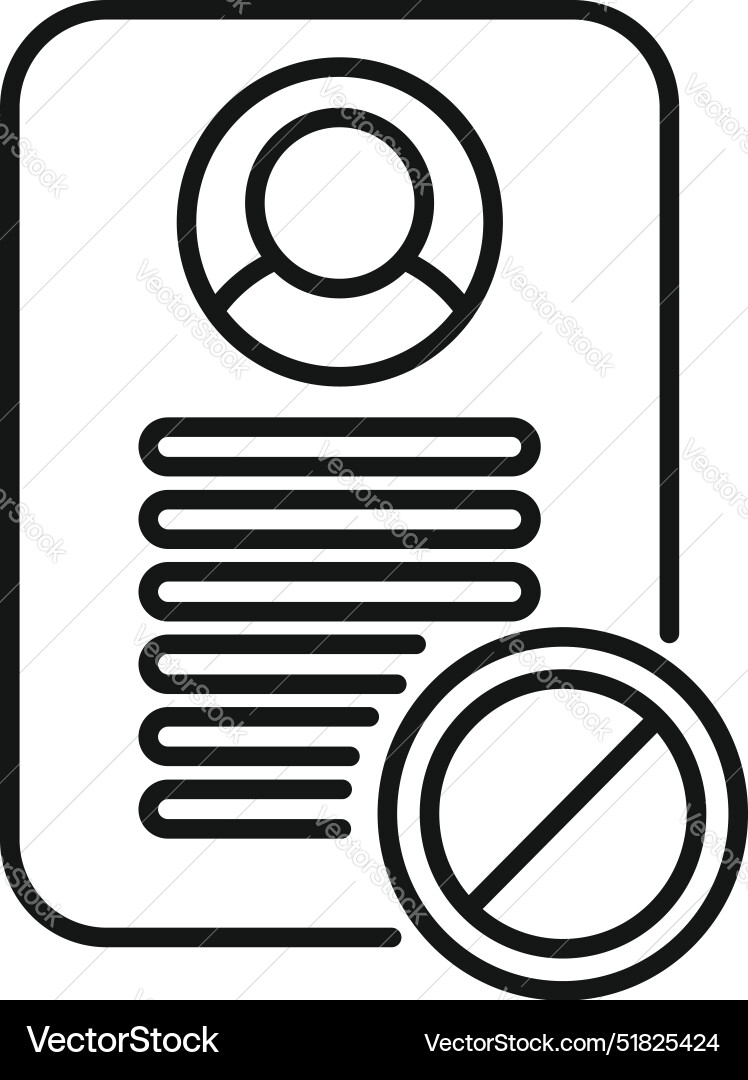 Stop identity theft icon depicting data protection