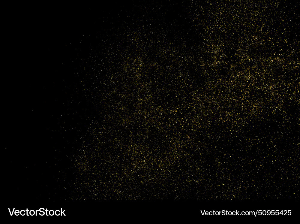 Golden stardust Royalty Free Vector Image - VectorStock