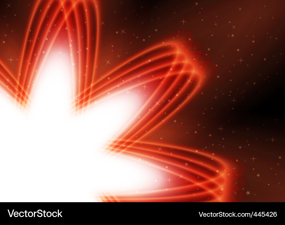 Abstract bright background with star Royalty Free Vector