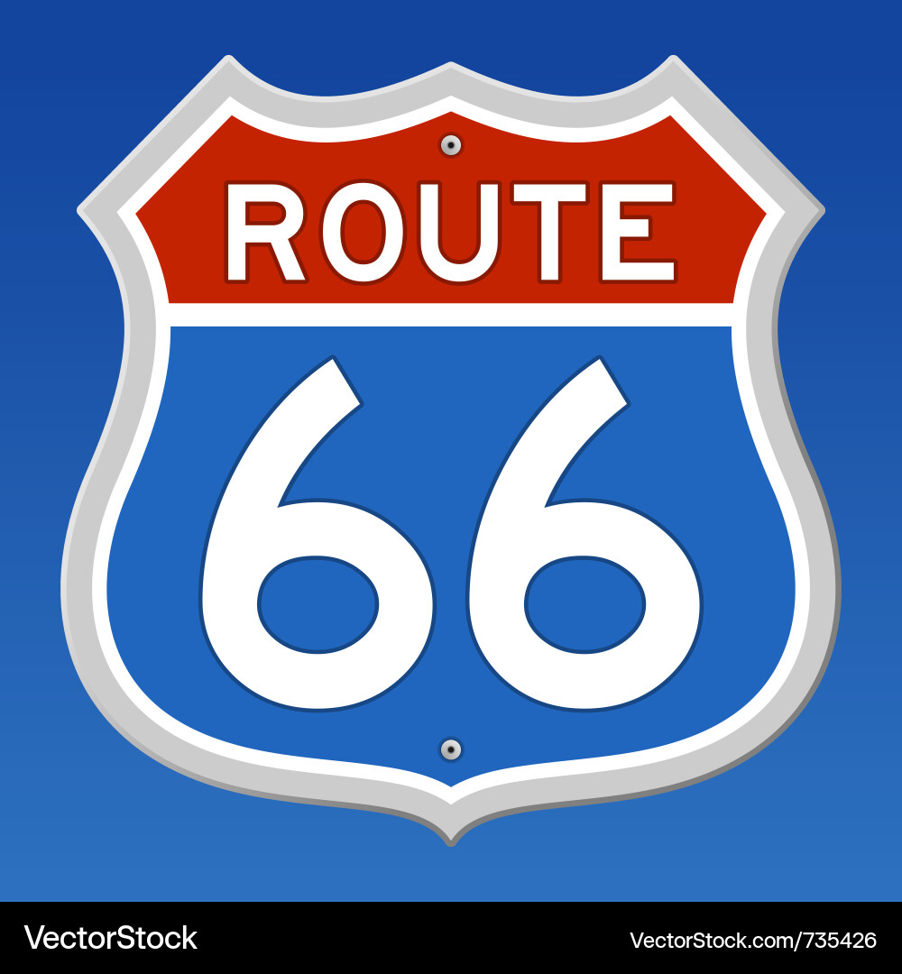 Route Sign Vector Highway Road Sign Royalty Free Stock Vector Images