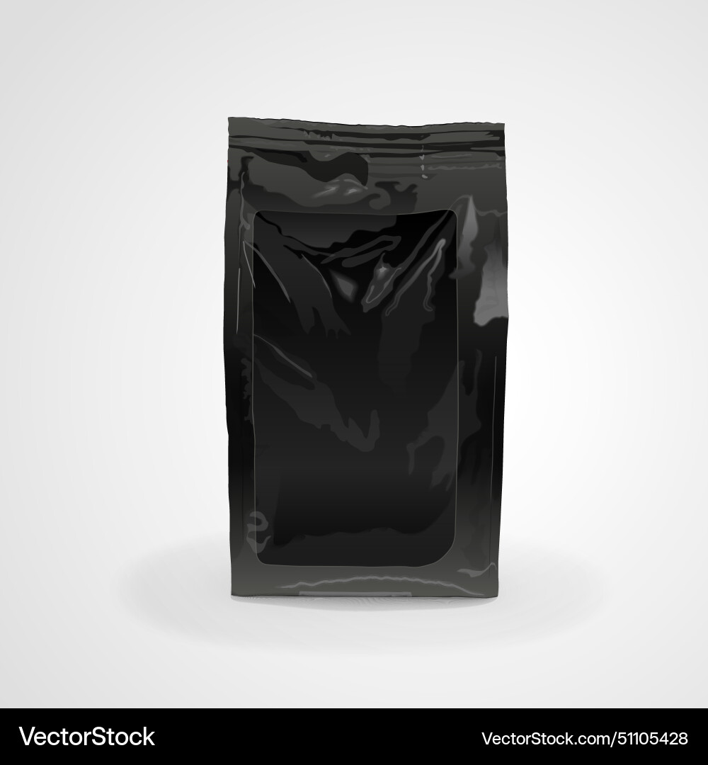 Foil food packaging Royalty Free Vector Image - VectorStock