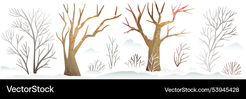 Snow Bush Vector Images (over 1,000)