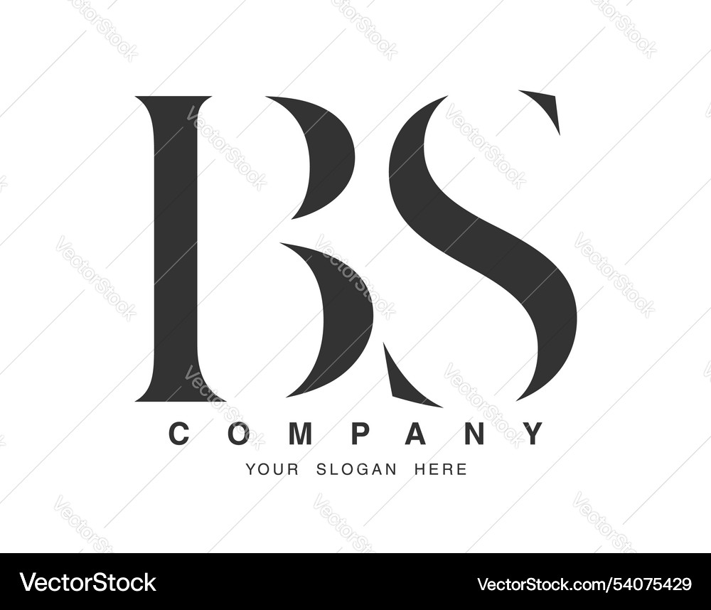 Bs Monogram Vector Images (over 2,600)