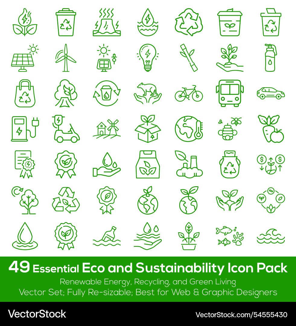 Eco Action Vector Images (over 3,400)