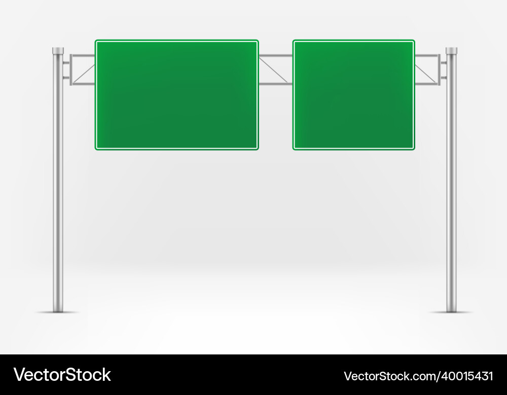 City direction board traffic sign Royalty Free Vector Image